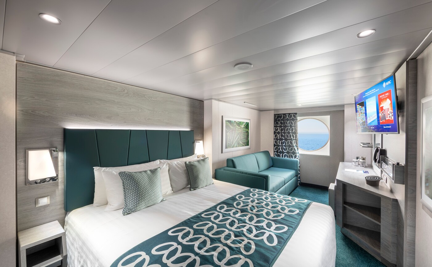 Cabinas y Suites - Crucero MSC Euribia | MSC Cruceros LATAM